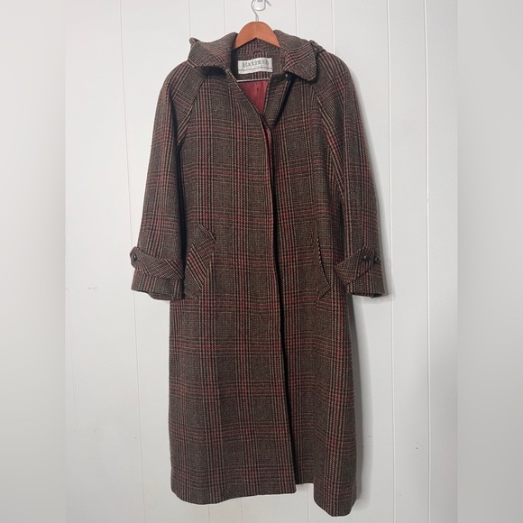 Mackintosh | Jackets & Coats | Vintage Mackintosh Wool Blend Glen Plaid ...
